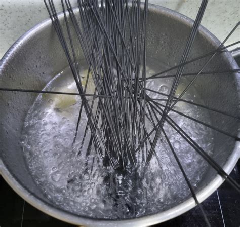 가지 크림파스타가지 먹물파스타면 시금치