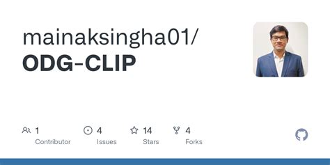 GitHub Mainaksingha ODG CLIP