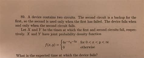 solved a device contains two circuits the second circuit is