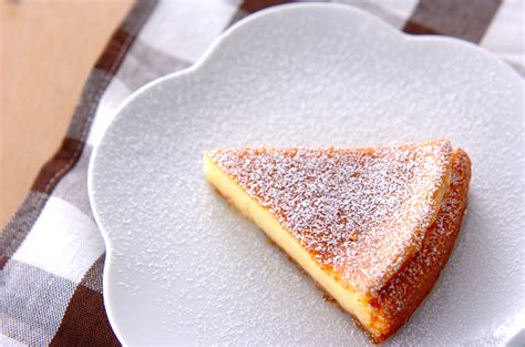 ヘルシー！豆腐入りベイクドチーズケーキレシピ・作り方 E・レシピ