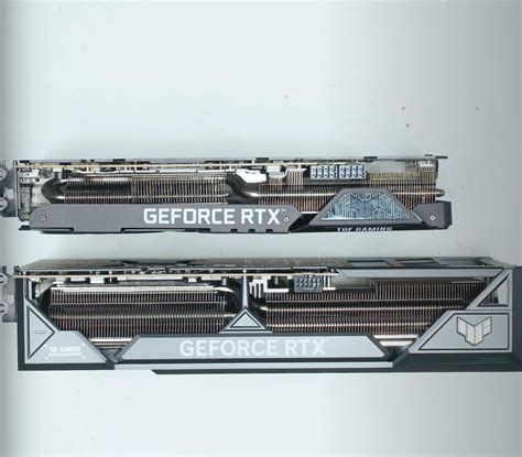 Size Comparison Of The 3090 Tuf Vs 4090 Tuf R Nvidia
