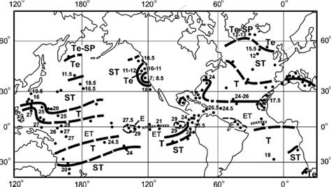 Climatic Zonation Of The North Atlantic And North Pacifi C Areas In The