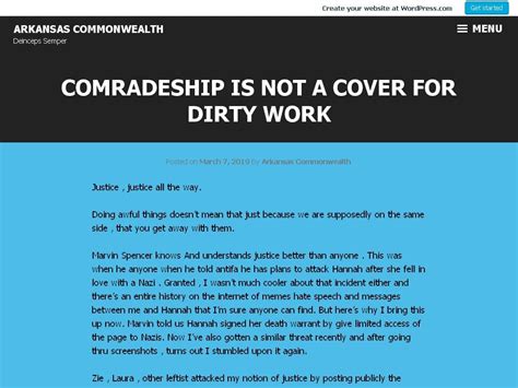 Doxxing Sex With Nazis And Duplicitous Anti Fascism An Arkansas Anti