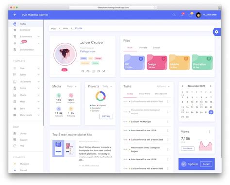 11 Best Vuetify Templates Free And Premium 2021 Colorlib