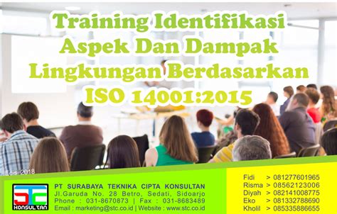 Training Identifikasi Aspek Dan Dampak Lingkungan Berdasarkan Iso 14001