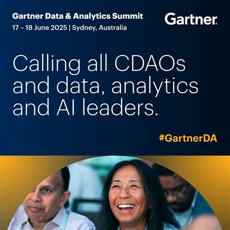 Gartner Data And Analytics Summit 2025 In Sydney Australia Gartner