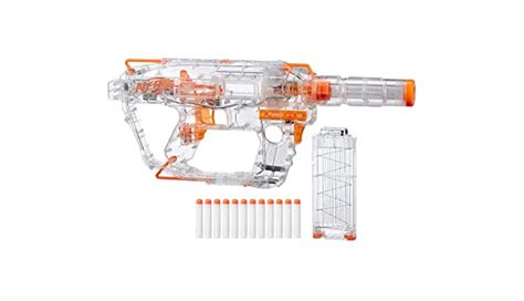 Nerf Modulus Ghost Ops Evader Motorized Blaster — Light Up See Through Blaster And Barrel