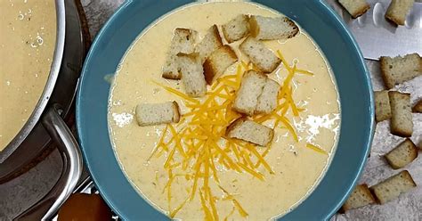 Cheddar Cheese Soup Cook4yourself Tested Recipes
