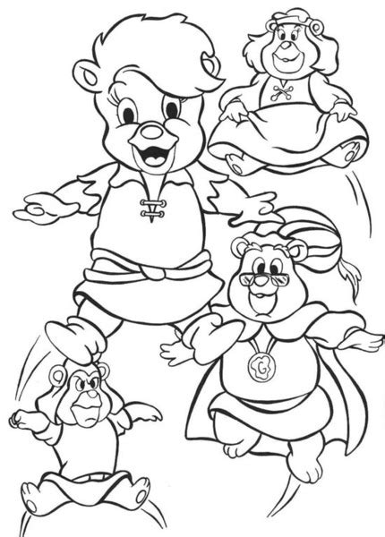 Kolorowanki Gumisie Disney Do Wydruku