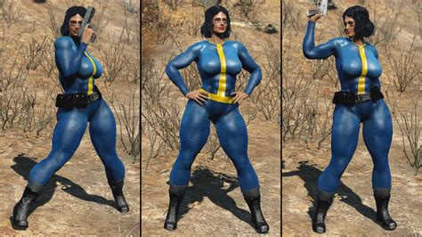 Vault Tec Jumpsuits Redux Cbbe Twb 3bbb Male Bodyslide At