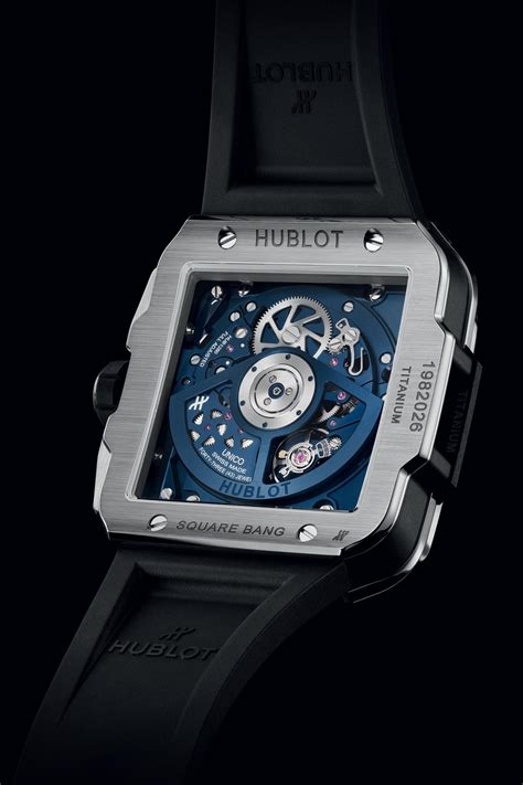 Square Bang Unico Titanium Blue 42 Mm Hublot