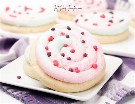 Crumbl Cotton Candy Cookie Recipe Fat Dad Foodie