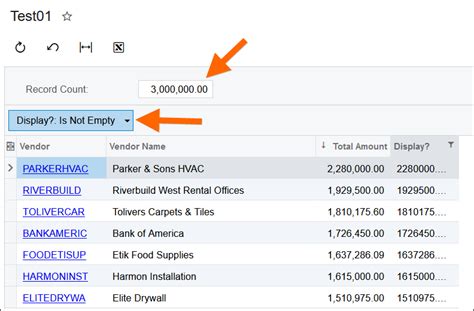 Using Parameters To Filter Aggregate Results • Acumatica Generic