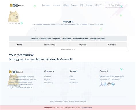 Dogexmine Script Cloud Mining For 30 Codeclerks