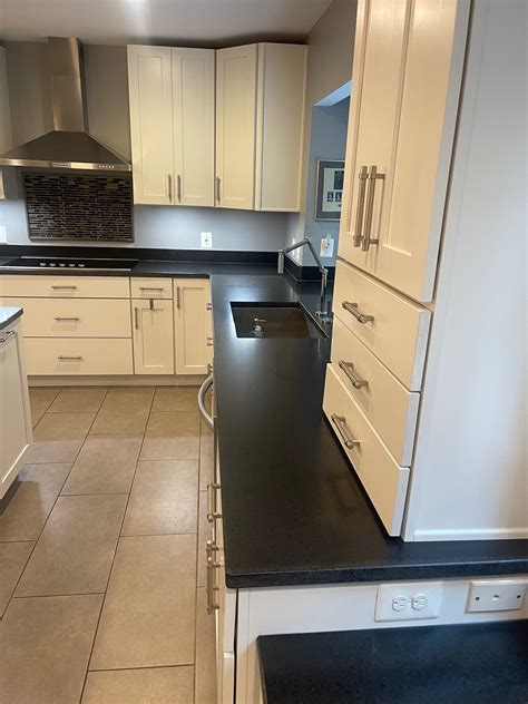 Black Basalt Countertop Restoration Nova Stone Care
