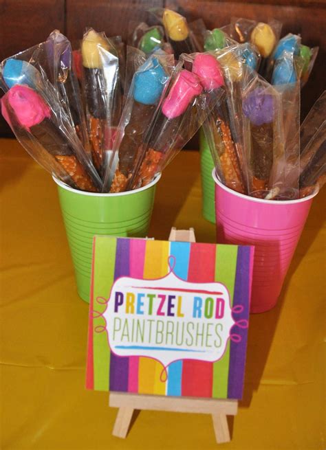 Arts And Crafts Birthday Party Ideas Photo 28 Of 56 Catch My Party