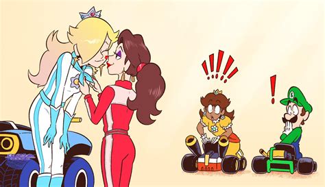 [brandon Santiago] [mario Kart] Rosalina X Pauline R Mario