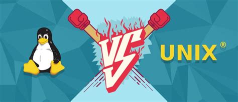 En Comparaison Linux Vs Unix