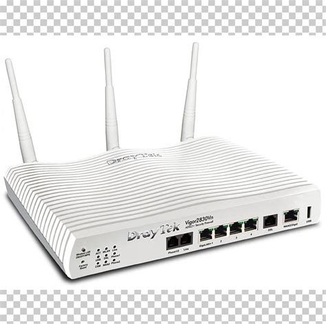 Router Draytek Vigor 2830 Dsl Modem Wide Area Network Png Clipart Adsl Applicationlevel