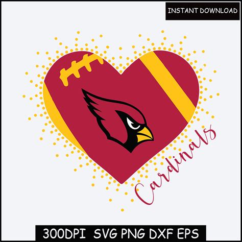Arizona Cardinals Football Team Svg Arizona Cardinals Svg Inspire