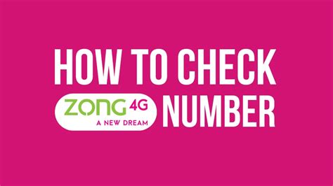 How To Check Zong Number Mobileranger