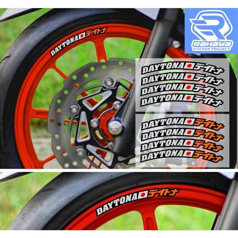 Jual Stiker Velg Daytona Japan Shopee Indonesia