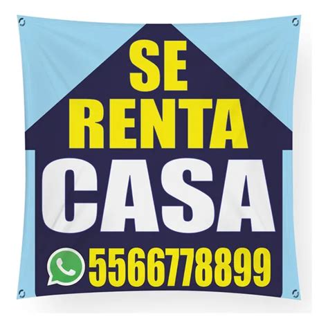 Letreros De Se Renta Mercadolibre 📦