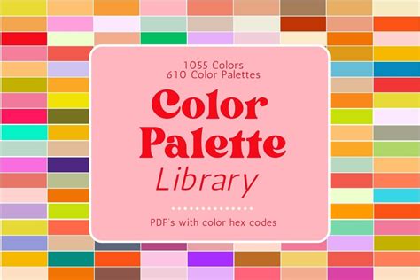 Huge Color Palette Library Etsy