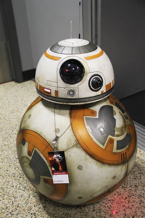 Bb8 At Nasa Star Wars Ball Droid Bb 8 Star Wars Star Wars Bb 8