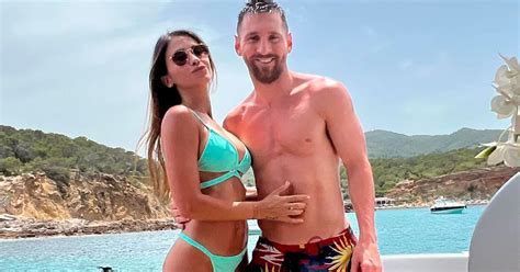 Las Fotos De Lionel Messi Y Antonela Roccuzzo De Vacaciones En La Isla