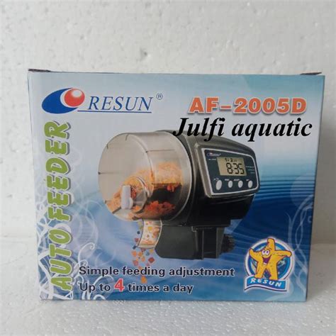 Jual Mesin Pakan Ikan Otomatis Resun Af 2005d Food Timer Digital