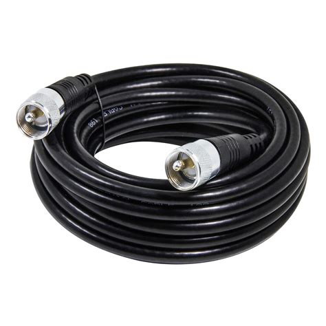 Buy Cb Coax Cable 25ft Rg8x Coaxial Cable 25ft Uhf Pl259 Male To Male
