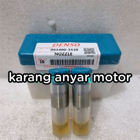 Jual NOZZLE HINO LOHAN J08E DLLA155SND352 ATAU 093400 3520 Shopee