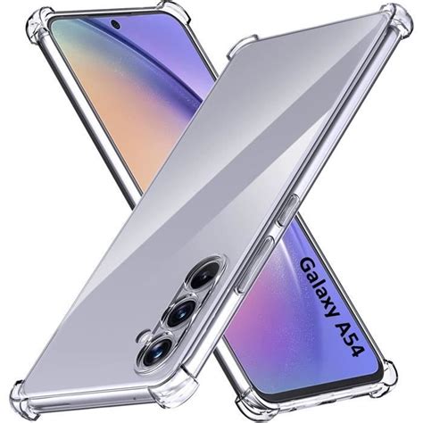 Coque Pour Samsung Galaxy A54 5g Antichoc Protection Tpu Souple