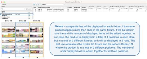 Placed Products Overview Manual Quant Intelligent Retail Platform