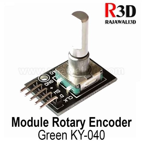 Jual 360 Deg Rotary Encoder Module Green Ky 040 Arduino Brick Sensor