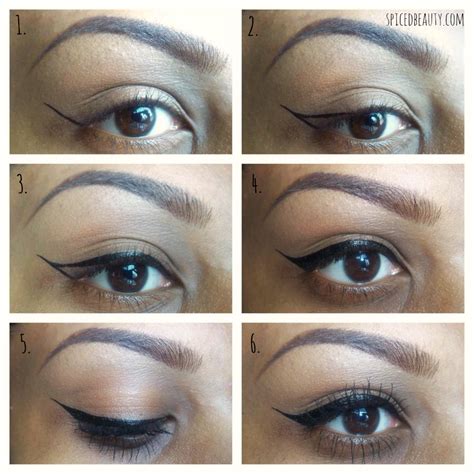 Dramatic Winged Eyeliner