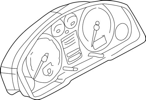 Audi A6 Cluster Assembly Combination Instant 4b0920983fx Audi