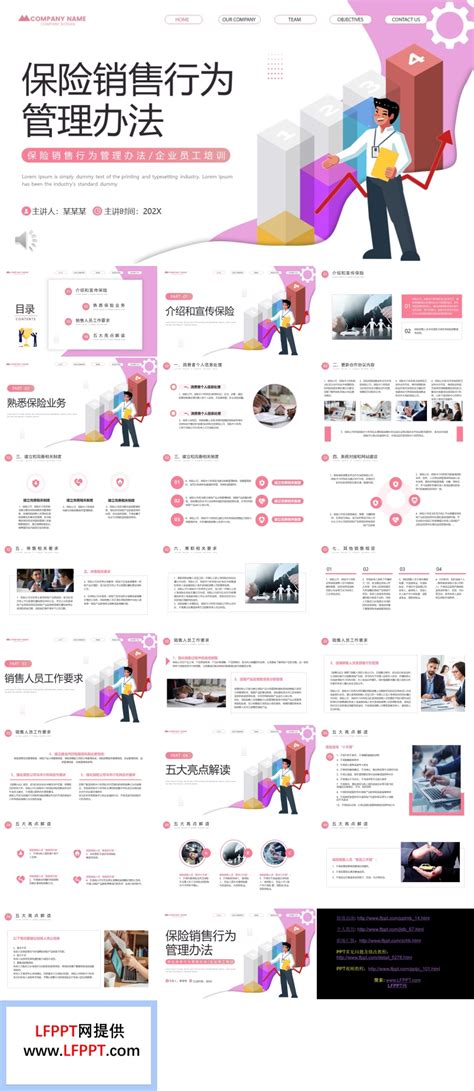 保险销售行为管理办法学习解读课件PPT模板下载 LFPPT