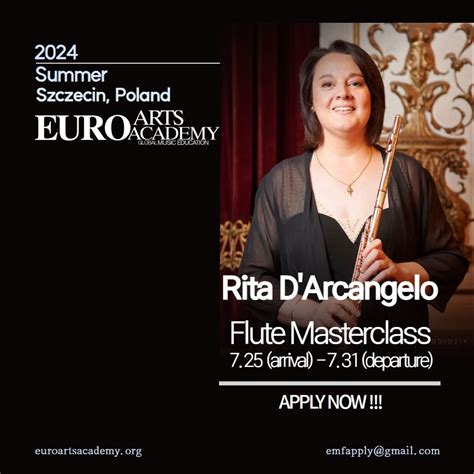 Rita D`arcangelo On Linkedin Masterclass At The Euro Arts Academy