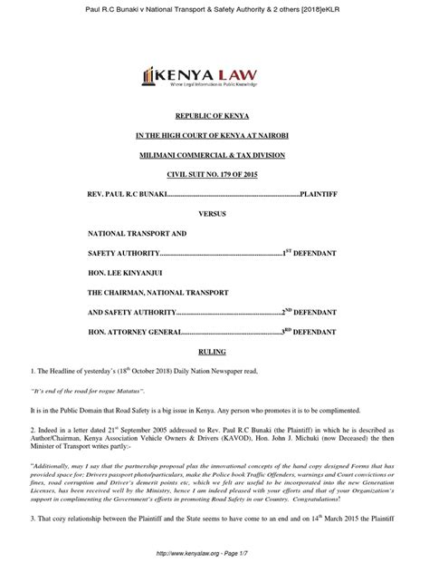 Civil Suit 179 Of 2015 Pdf Copyright Identity Document