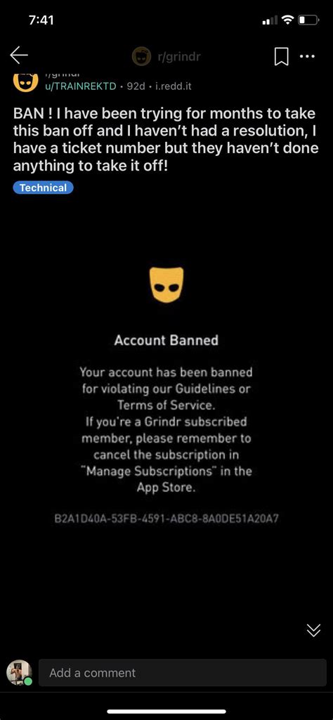 Banned From Grindr For No Reason Been Months With No Resolution R