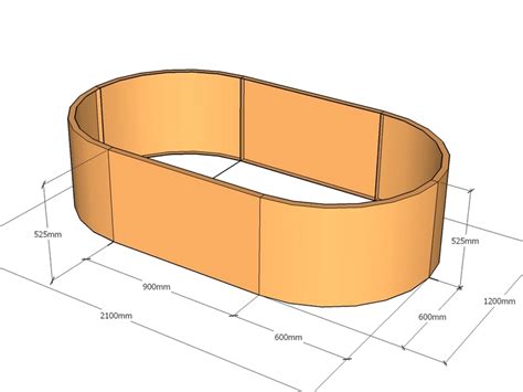 Oblong Kitset Planter Prices Corten Nz