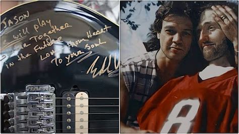 Jason Becker Is Selling The Guitar Ted To Him By Eddie Van Halen To Raise Money For His