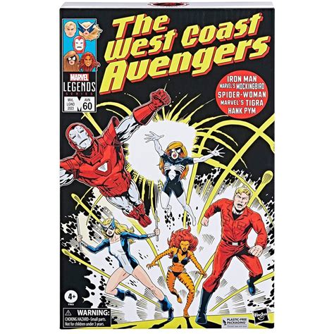 Hasbro Marvel Legends West Coast Avengers 5 pack 東京駅 Tokyo Station
