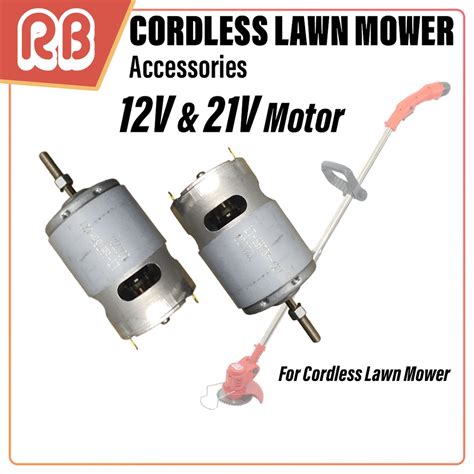 Ready Stock12V 21V Motor Cordless Lawn Trimmer Accessories Replacement Mesin Rumput Bateri