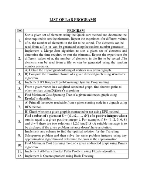 daa lab manual pdf