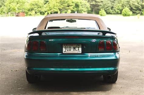 1997 Ford Mustang Svt Cobra Convertible For Sale Cars And Bids