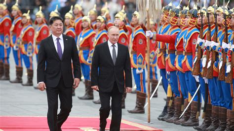 Putin Begins Meetings In Mongolia In Defiance Of I C C Arrest Warrant