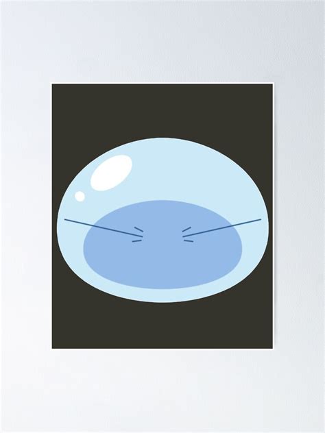 Rimuru Tempest Slime Form Poster For Sale By Alexander9n Redbubble